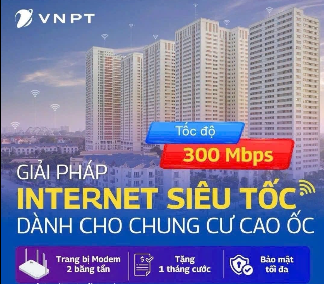 Hướng dẫn đăng ký lắp đặt Internet VNPT cho chung cư TP.HCM
